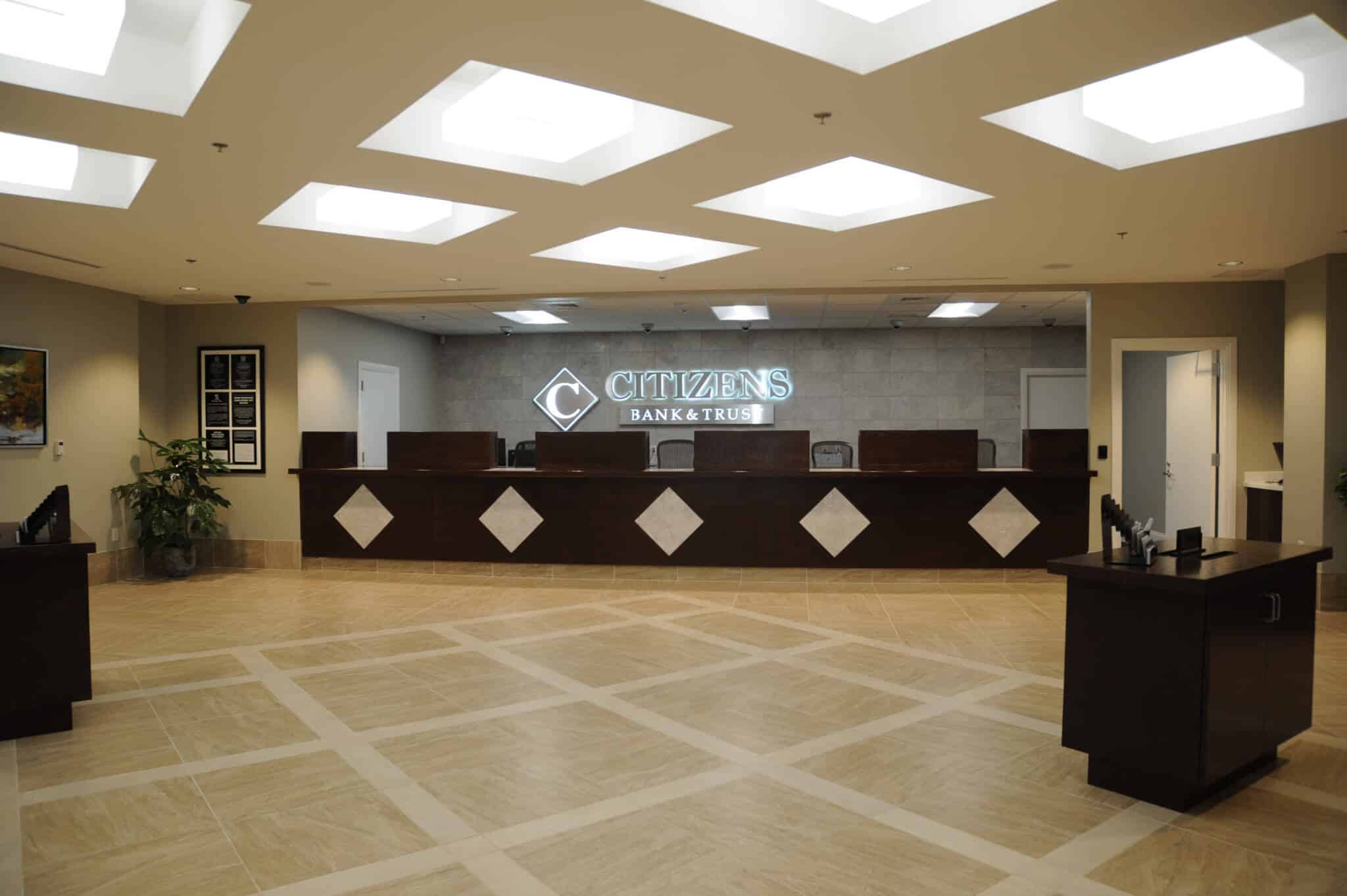 Citizens Bank | Business Interiors